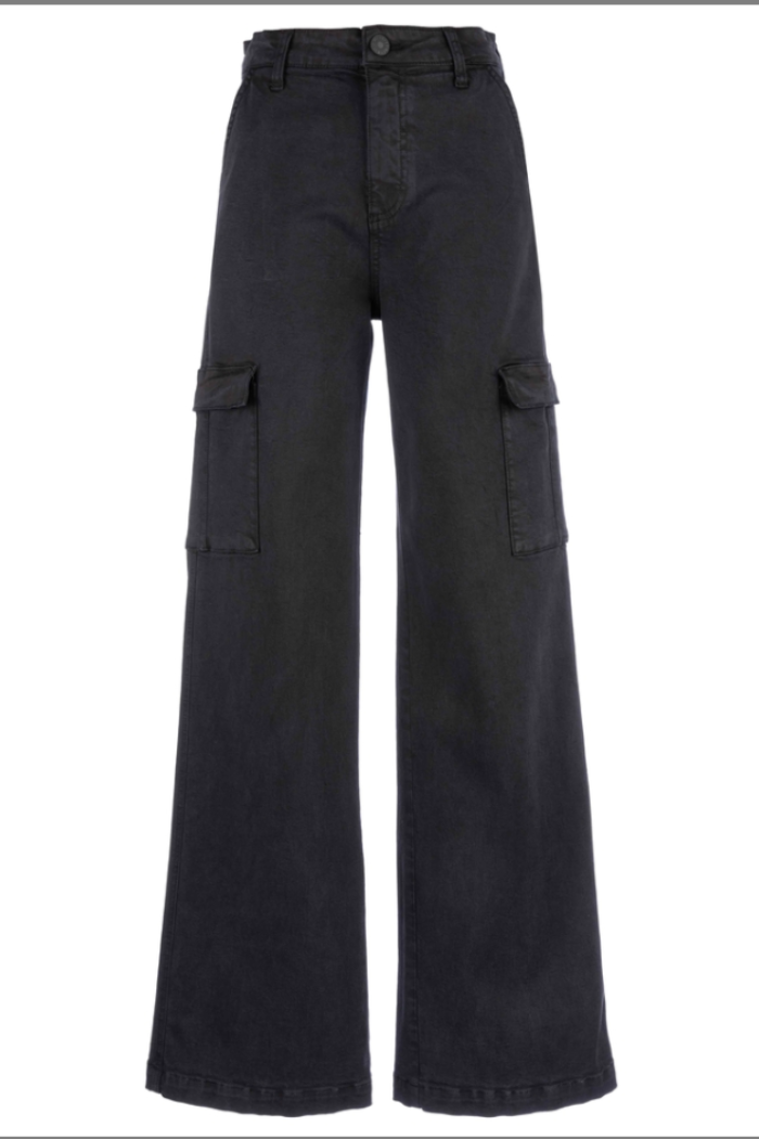 Miller High Rise Wide Leg - Black – Rooted Boutique